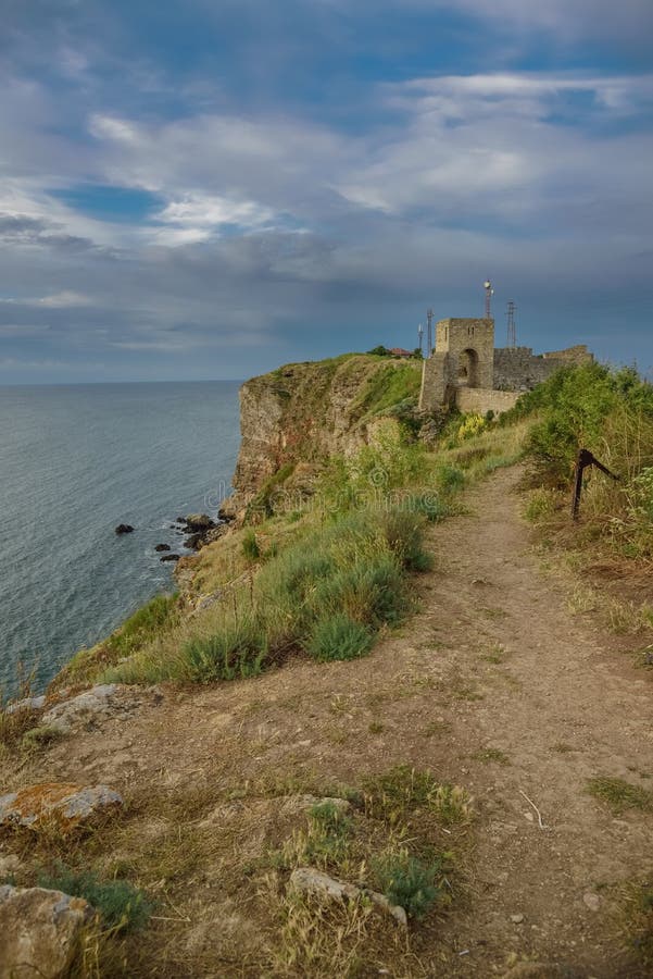Fortress Kaliakra stock image. Image of europe, famous - 78726729