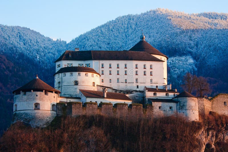 Fortress of Kufstein stock photo. Image of station, austria - 13148166