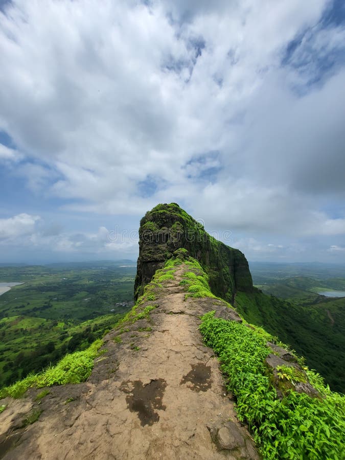 Fortress Landscape in India Stock Photo - Image of heritage, drone ...
