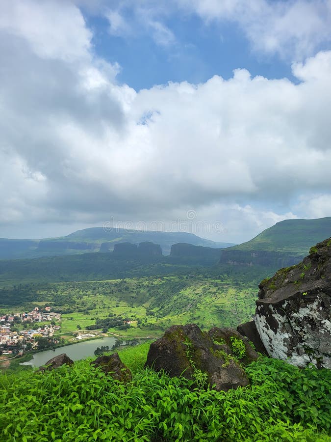 Fortress Landscape in India Stock Photo - Image of landscapein, capital ...