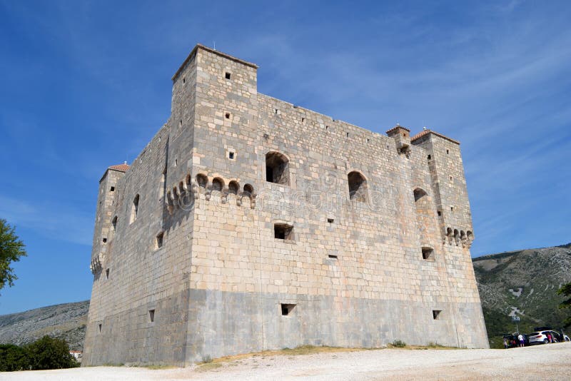 Nehaj, Croatia stock photo. Image of fortress, buildings - 101865084