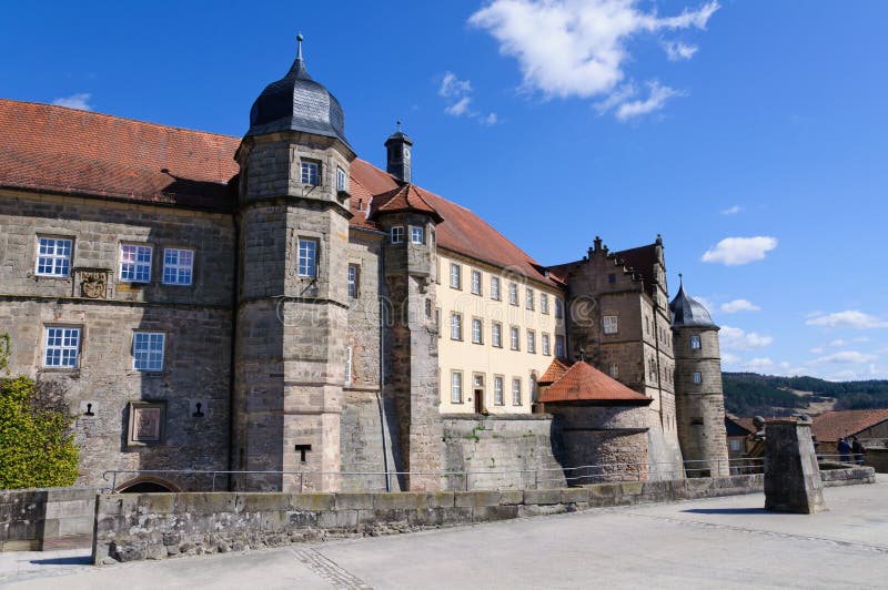 Fortress Rosenberg in Kronach, Germany Stock Image - Image of middle ...