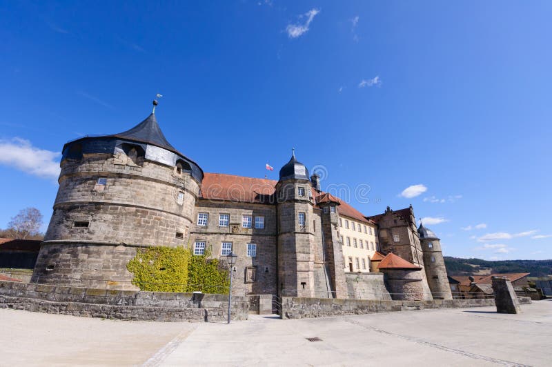Fortress Rosenberg in Kronach, Germany Stock Photo - Image of frame ...