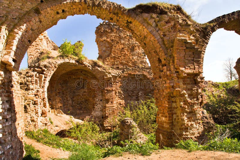 Fortress ruins stock photo. Image of historic, golshany - 22290902