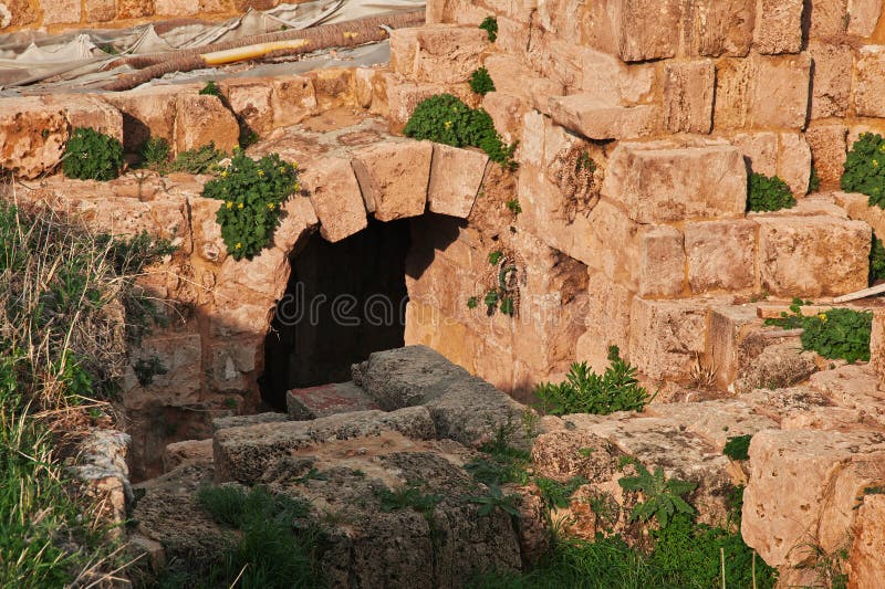 The Fortress in Sidon, Sayda, Lebanon Stock Photo - Image of horizon ...