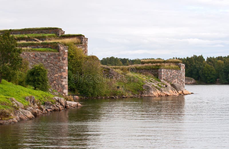 Fortress of Suomenlinna (Sveaborg) Stock Photo - Image of autumn ...