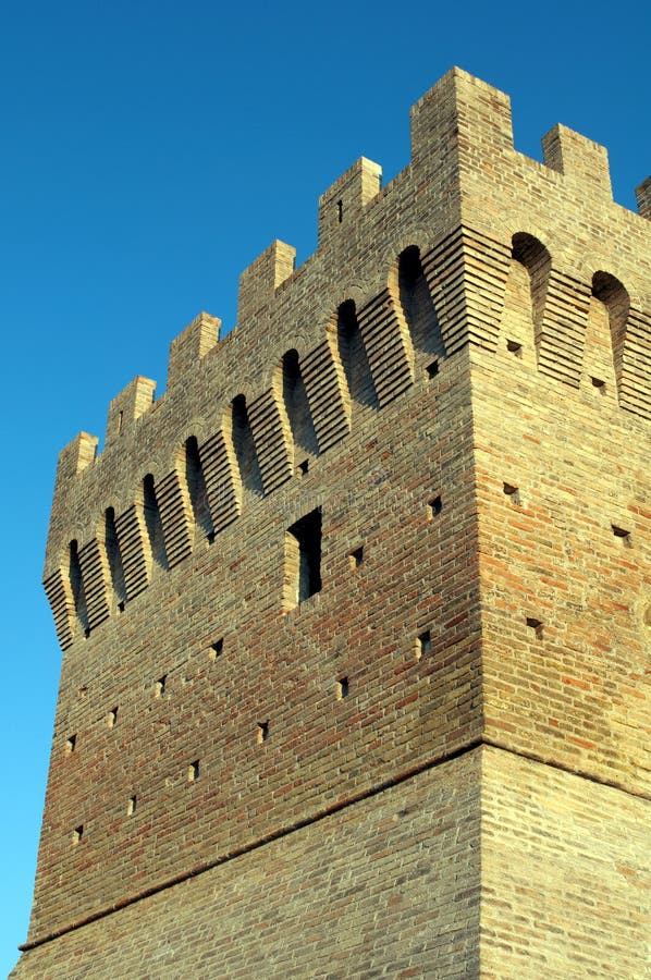 Fortress tower stock photo. Image of building, mountain - 10804622