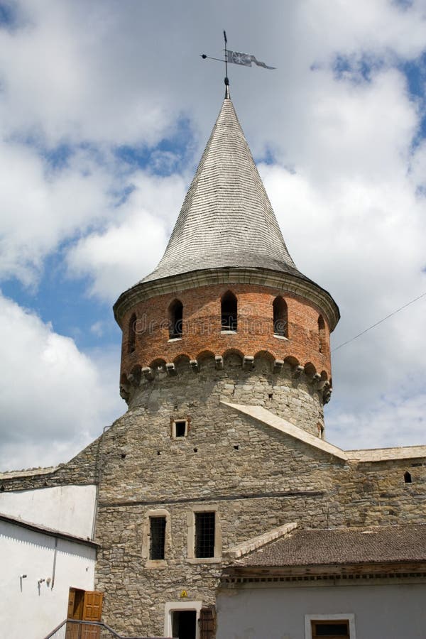 Fortress tower stock image. Image of cloud, antique, heritage - 14564419