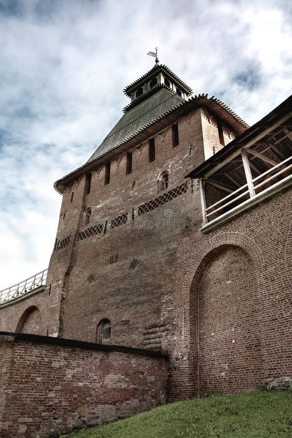 Fortress Tower of the Russian Fortress Editorial Stock Photo - Image of ...
