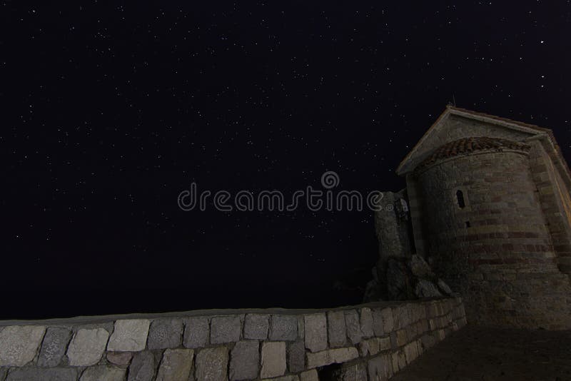 Fortress Tower Starry Night Stock Photo - Image of europe, major: 63788310