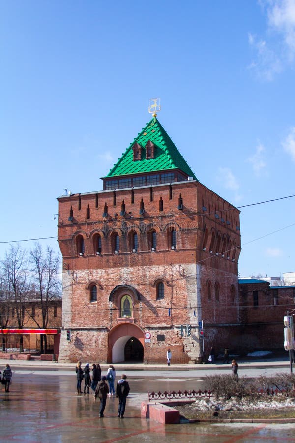 Fortress tower stock image. Image of photographed, beautiful - 41943405