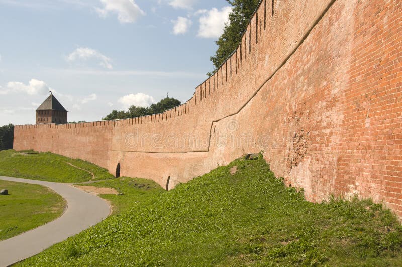 Fortress wall stock image. Image of city, protection - 27250323