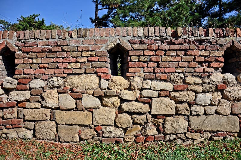 Fortress wall stock image. Image of heritage, exterior - 50311183