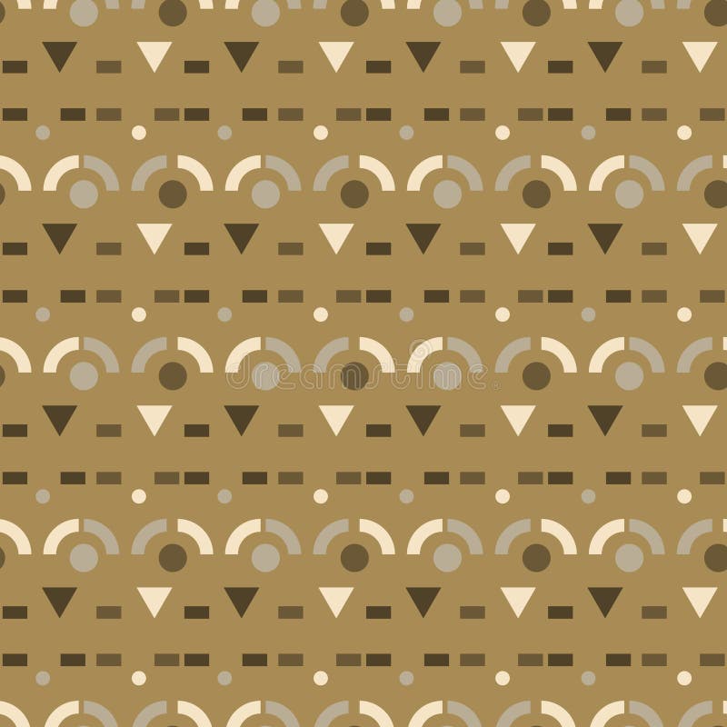 Fortress Walls Pattern Seamless Design Stock Vector - Illustration of ...