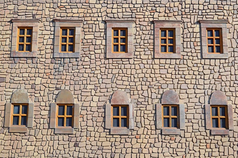 Fortress Windows stock photo. Image of architectural - 22950826