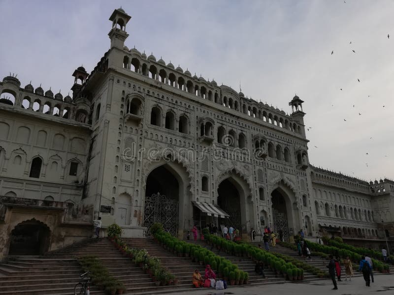 Forts de lucknow image éditorial. Image du palais, fort - 120796310