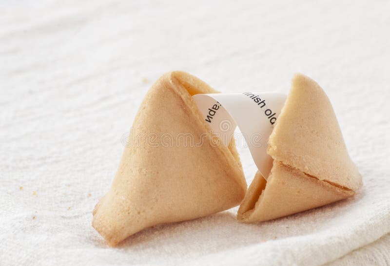 The fortune cookie stock image. Image of asian, idea - 61895225