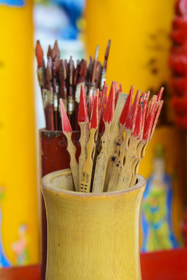 Fortune stick stock image. Image of asian, stick, religion - 45210883