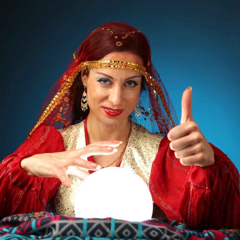 Fortune-teller stock image. Image of finger, future, hand - 11457371