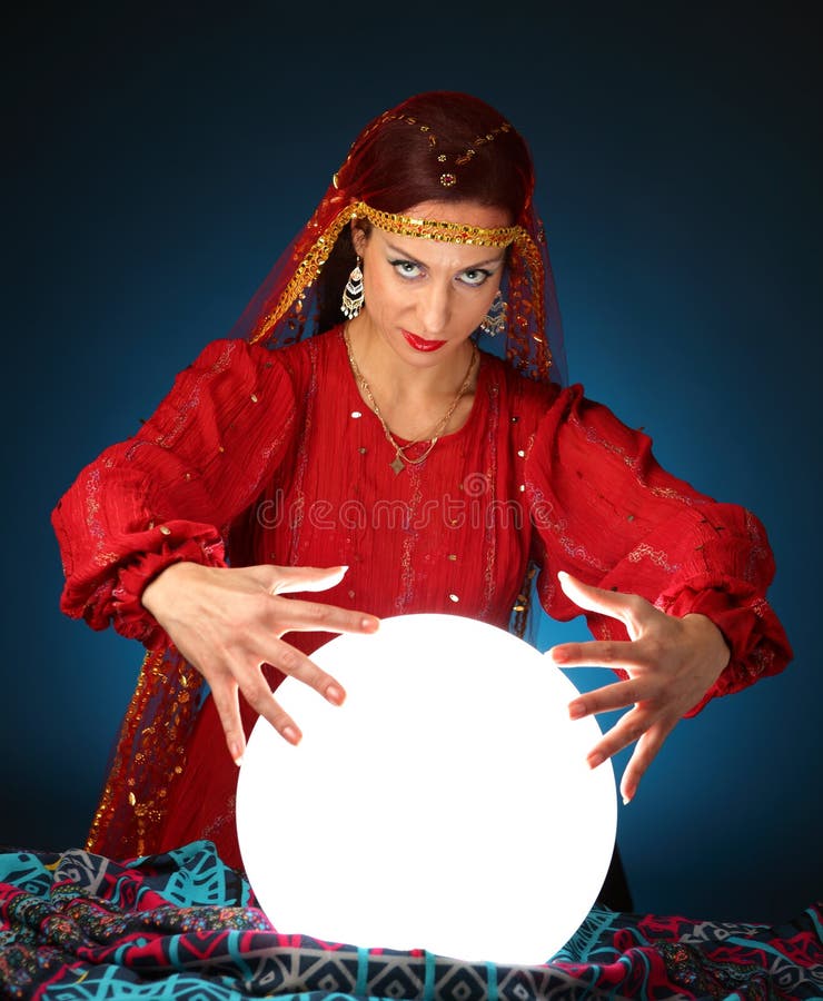 Fortune Teller stock image. Image of phenomenon, gold - 14592057