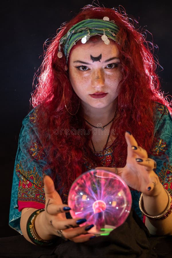 Fortune Teller Lady is Telling about Your Future Stock Photo - Image of ...