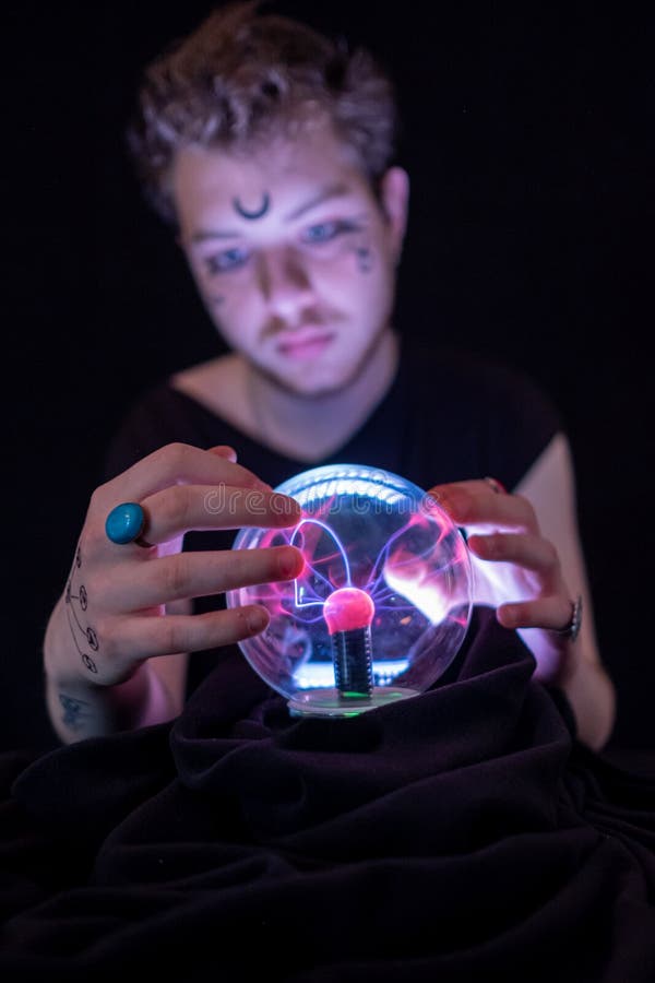 Fortune Teller Man is Telling about Your Future Stock Photo - Image of ...