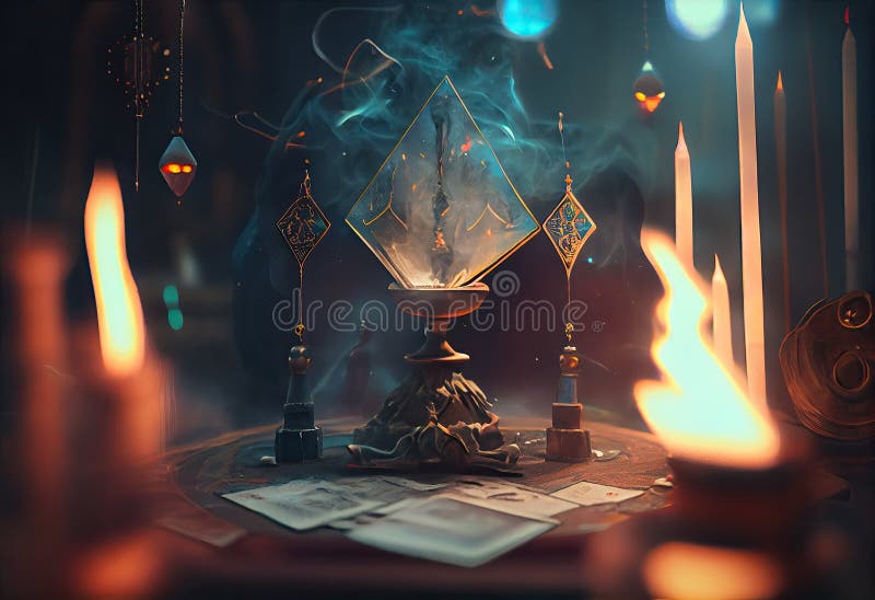Spiritual Seance Stock Illustrations – 159 Spiritual Seance Stock ...