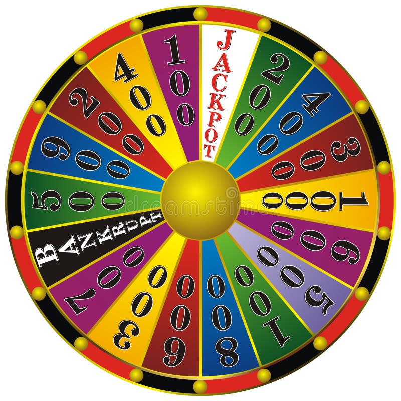 Wheel of fortune stock vector. Illustration of roulette - 28678641
