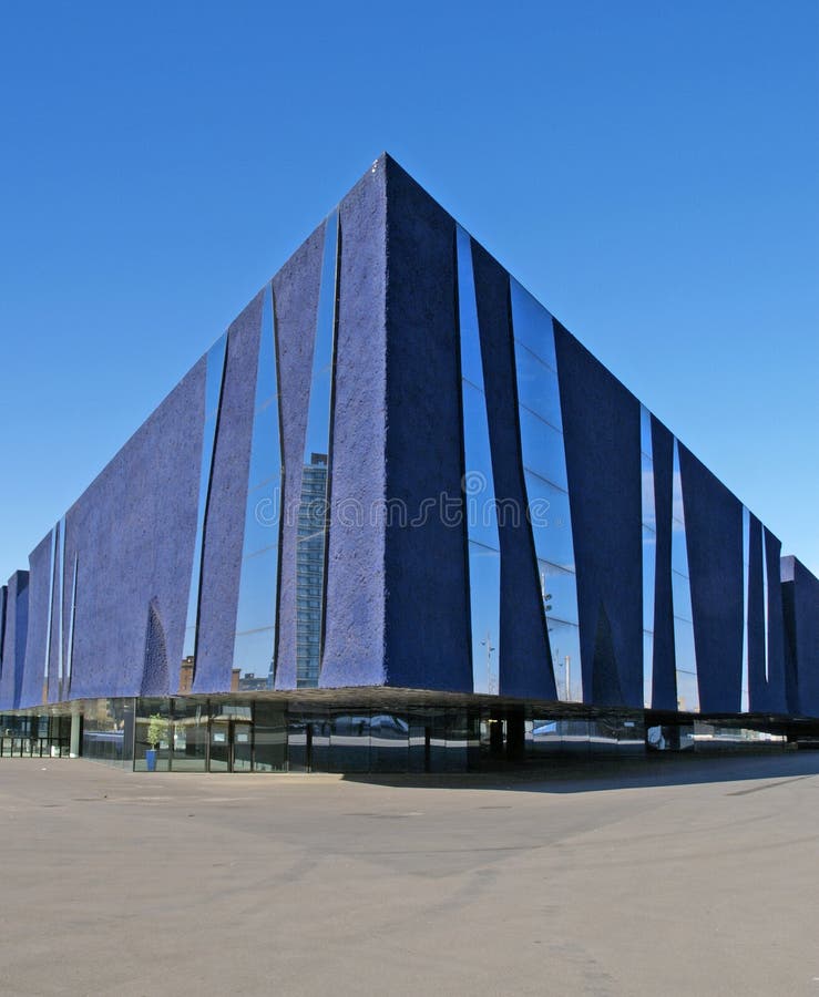 Forum Building in Barcelona, Spain Editorial Photography - Image of ...