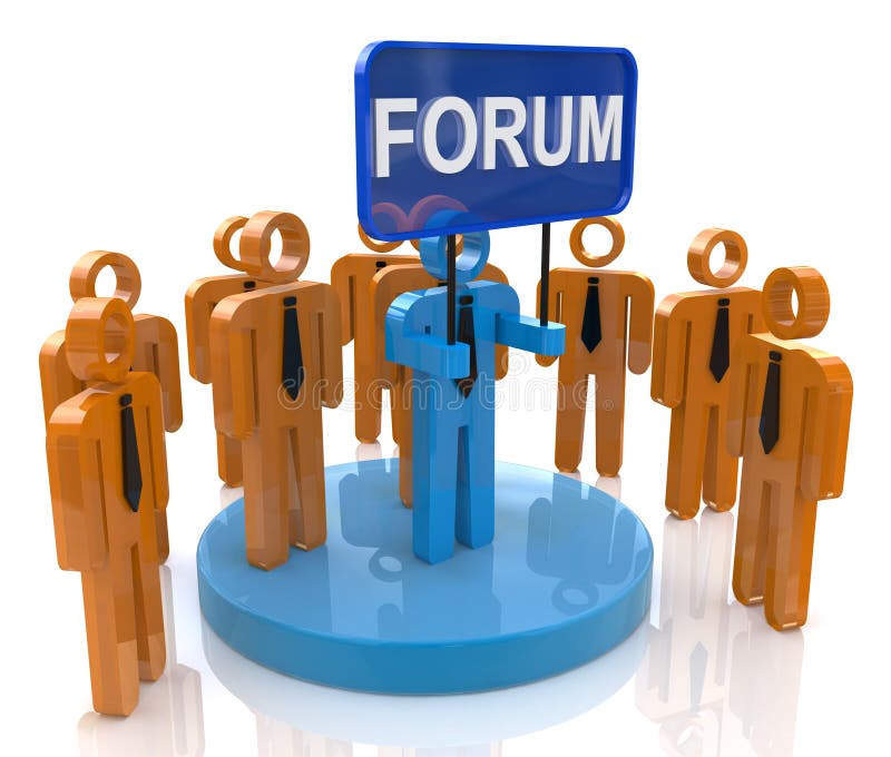 International Business Meetings Stock Illustration - Illustration of ...