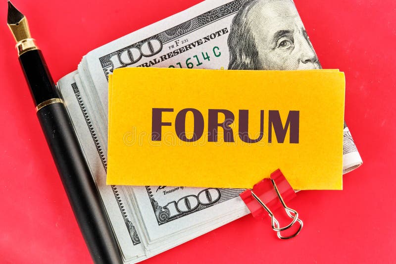 A Forum Focused on Technology Concepts is Illustrated with a Stack of ...