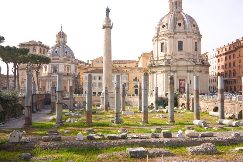 Forum Romanum stock image. Image of imperial, obelisk - 42383307