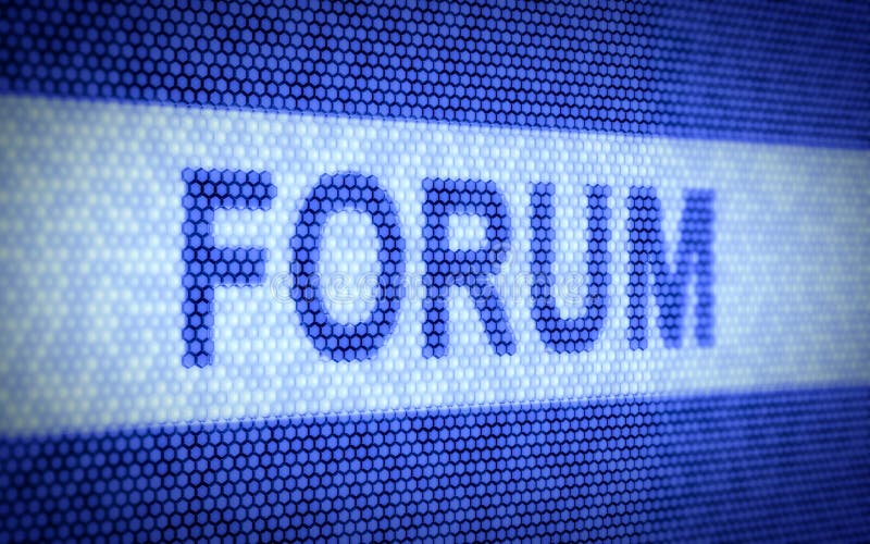 Forum screen stock illustration. Illustration of modern - 25902658
