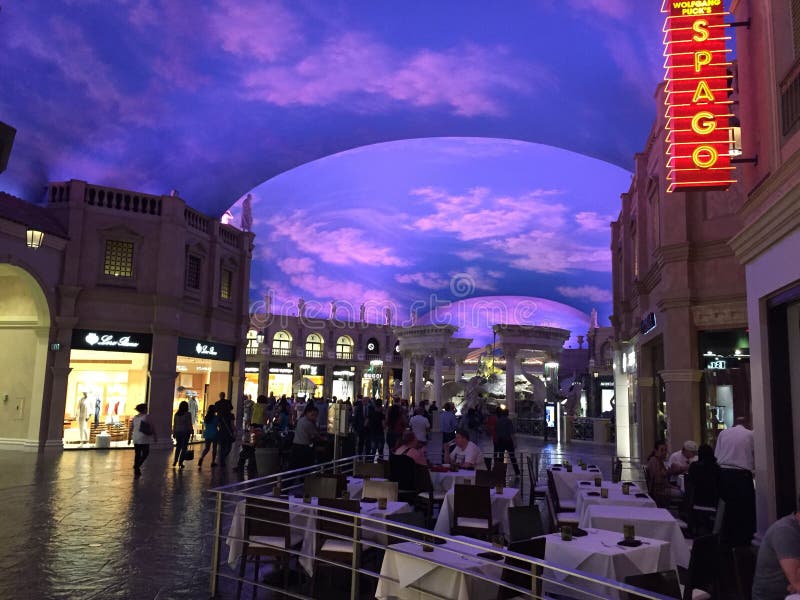 The Forum Shops in Las Vegas, NV on February 22, 2013 Editorial Stock ...