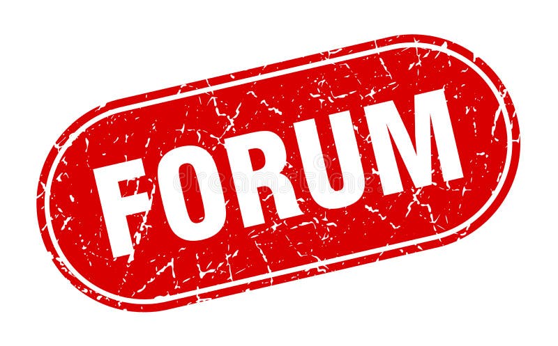 Forum Sign. Forum Grunge Stamp Stock Vector - Illustration of stamp ...