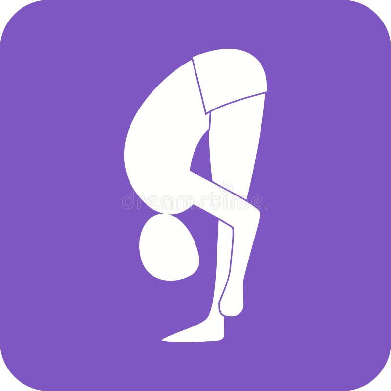 Forward Bend Poses Stock Illustrations – 157 Forward Bend Poses Stock ...