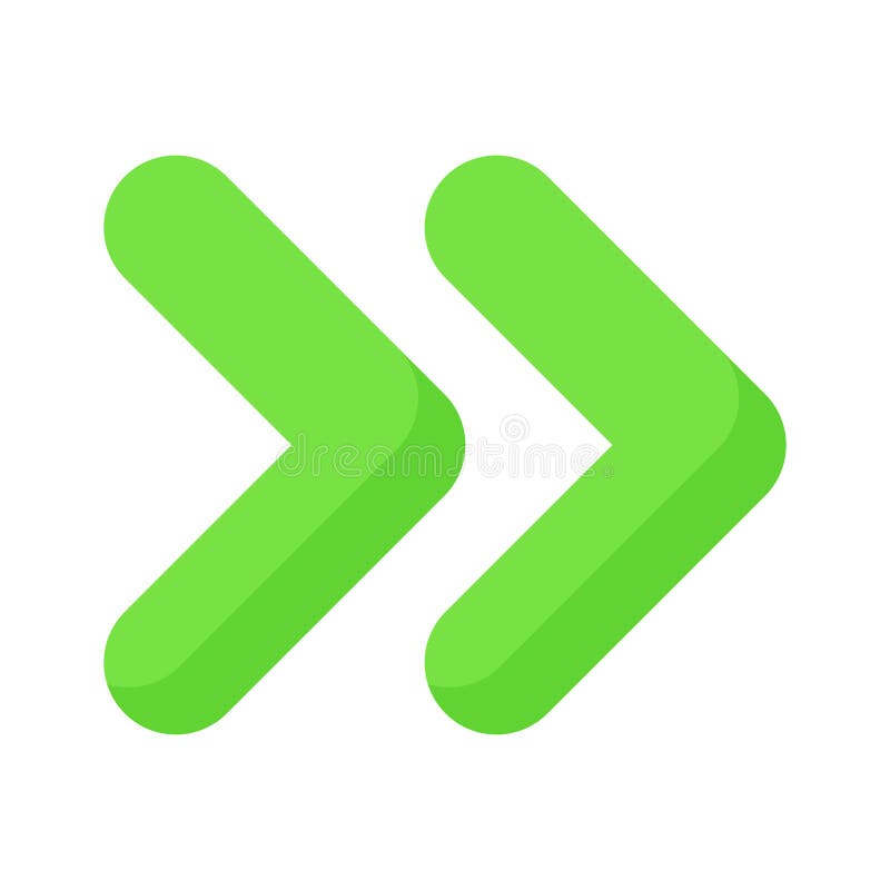 Forward Button Icon Design, Fast Forward Vector, Media Button Stock ...