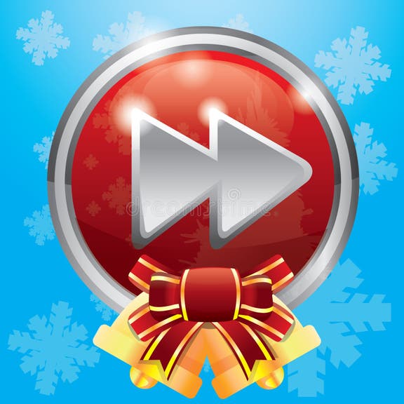 Forward Button. Vector Illustration Decorative Design Stock Vector ...