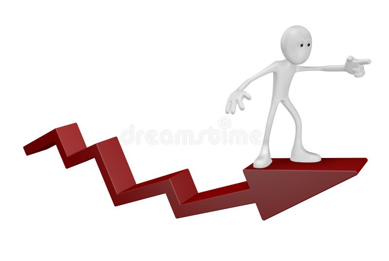 Forward stock illustration. Illustration of profit, growth - 33923952