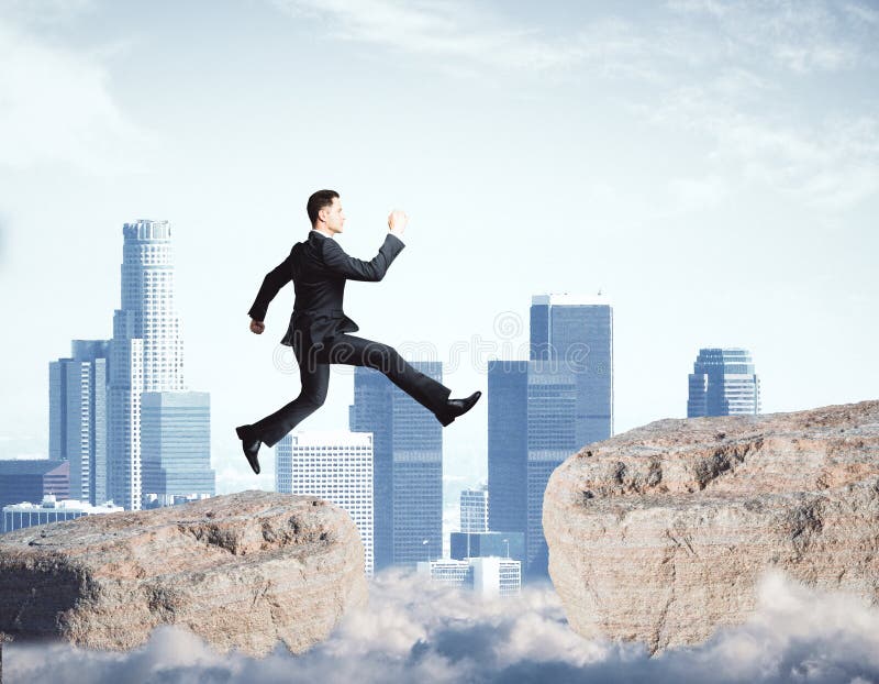 Forward concept stock photo. Image of courage, cliff - 95018872