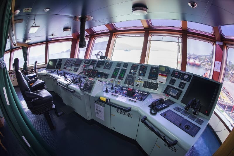 Forward Console in Ship Tanker Stock Image - Image of sailboat, sail ...