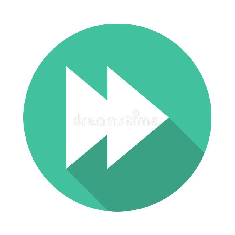 Forward icon stock vector. Illustration of next, forward - 98690844