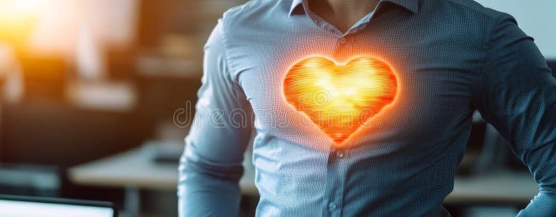 A Forward-looking Image of a Person in a Suit, Outlined by a Glowing ...