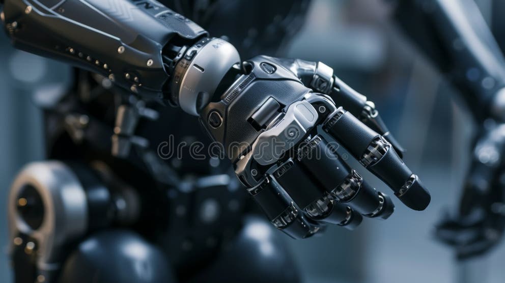 Forward Motion with Bionic Prosthetic Legs. Dynamic View of a Person ...