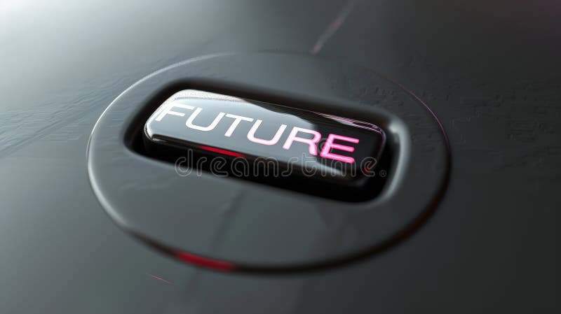 Forward Motion: 3D FUTURE Button Stock Image - Image of high, desktop ...