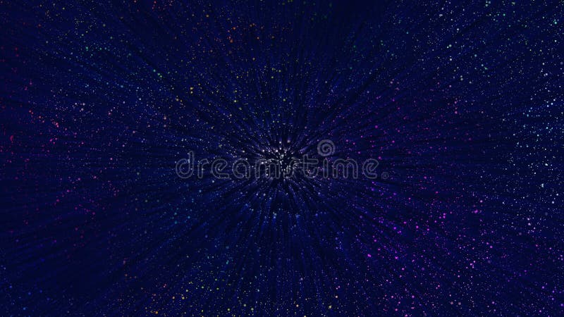 Night Sky with Many Stars. Cartoon Stop Motion Graphics Animation Stock ...