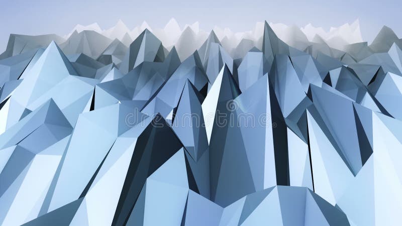 Forward Moving Abstract Lowpoly Vector Background. Illustration.1 Stock ...