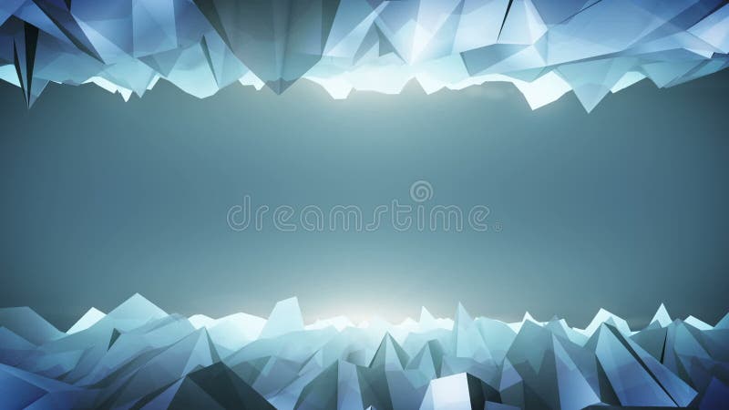 Forward Moving Abstract Lowpoly Vectordark Background. Illustration.3 ...