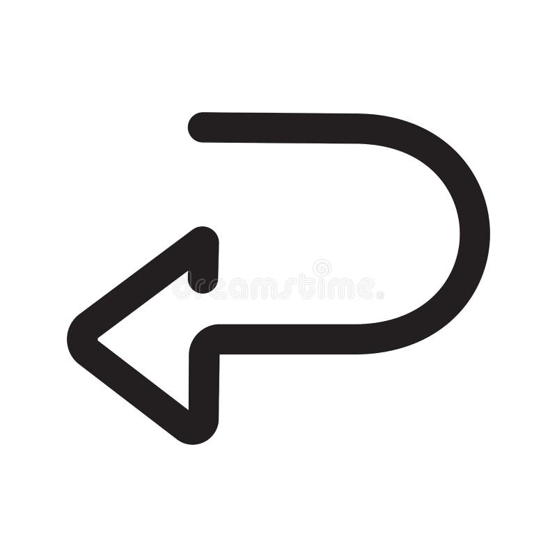 Forward Outline Vector Icon. Thin Line Black Forward Icon, Flat Vector ...
