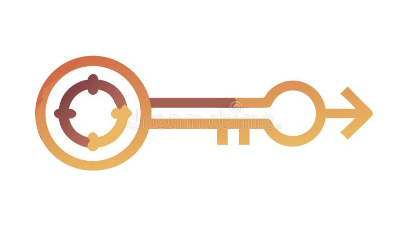 Forward Progress Key, Innovation and Future Advancement, Vector Design ...